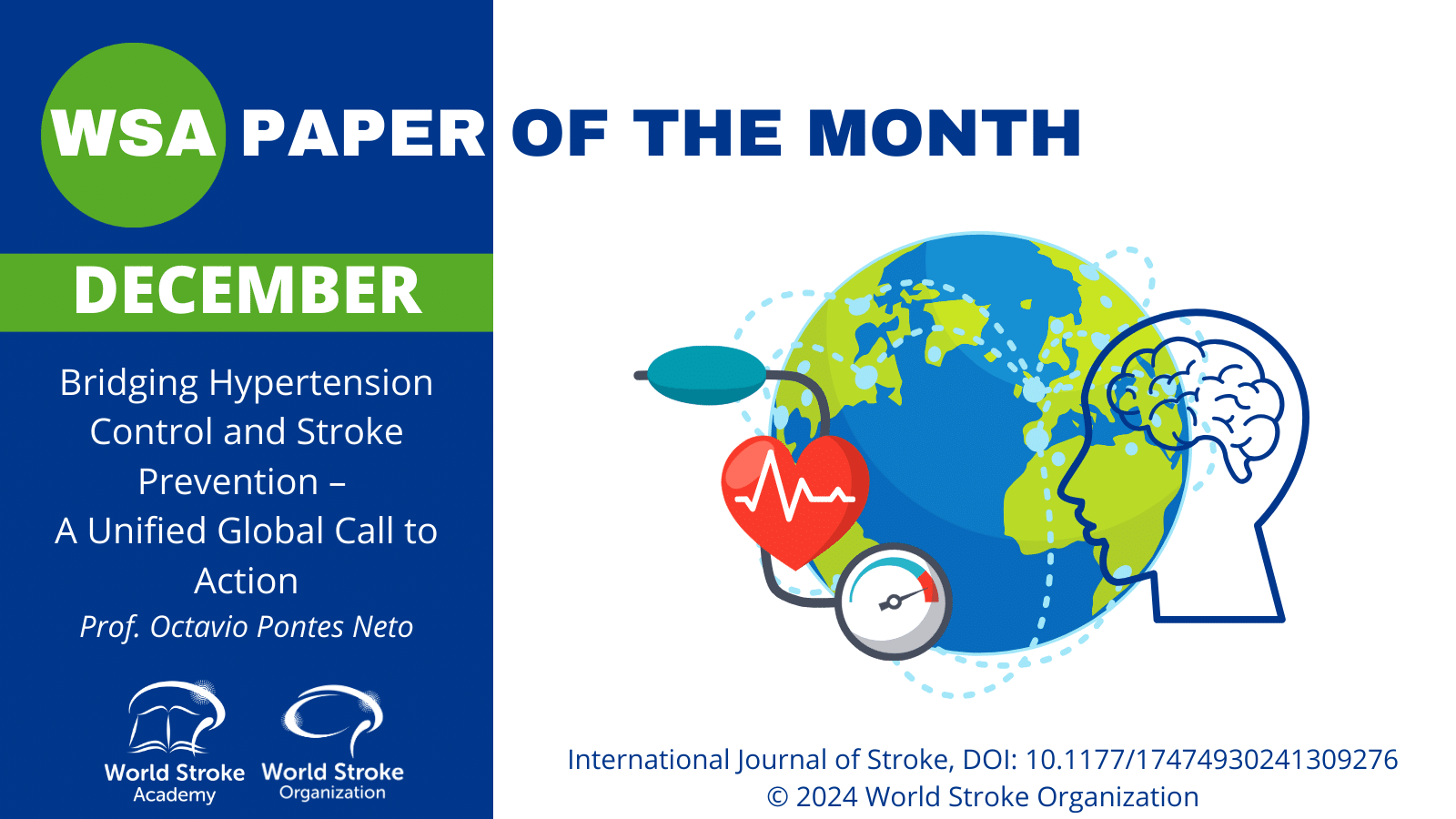 The Paper of The Month - December - World Stroke Academy