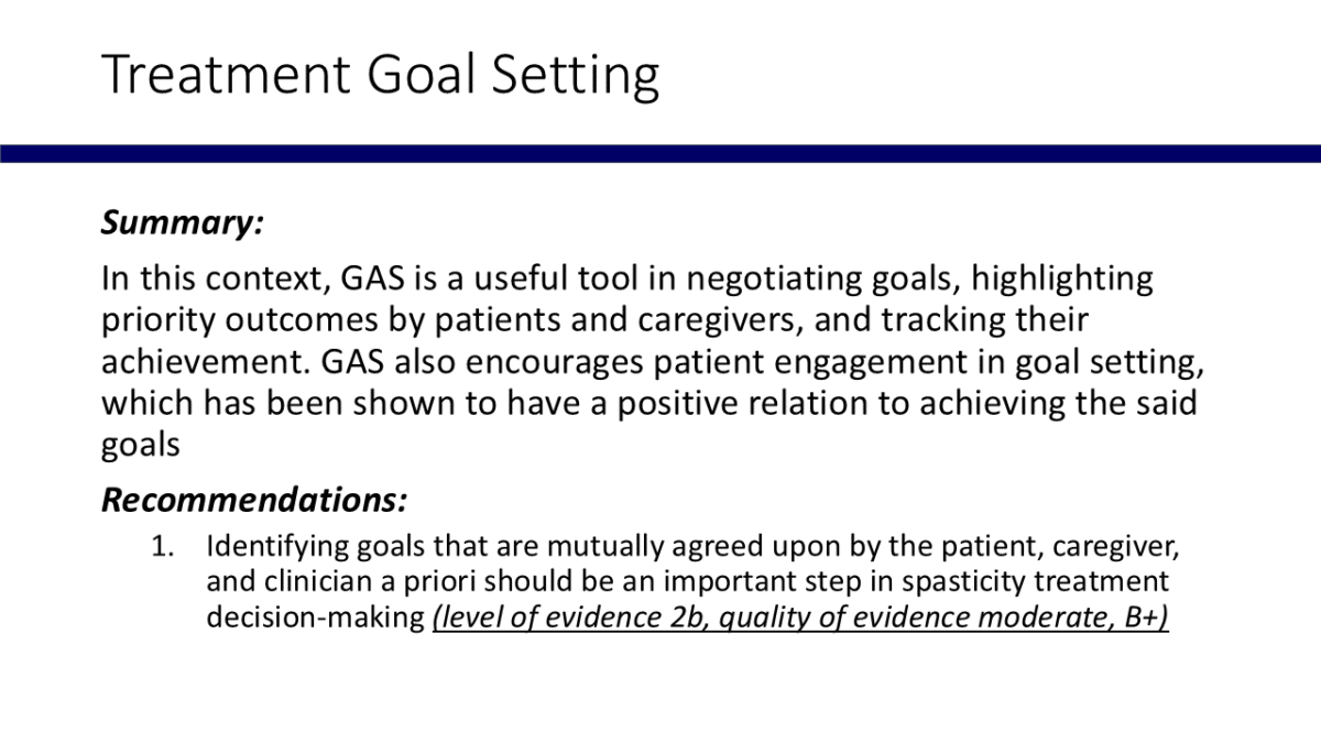 Spasticity Treatment options - World Stroke Academy
